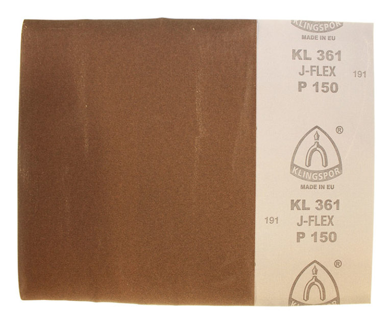 230x 280mm Klingspor KL361JF 150g Emery Cloth Pads | PWP Industrial