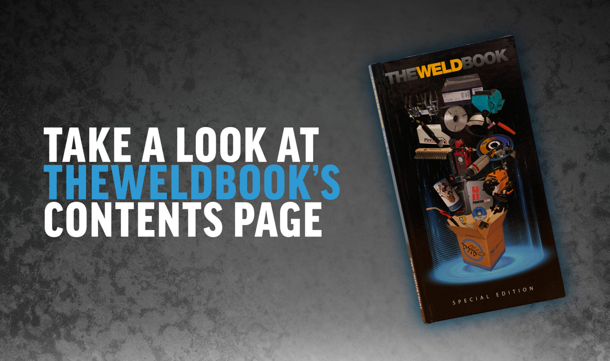 The Weld Book 56 Contents Page | PWP Industrial
